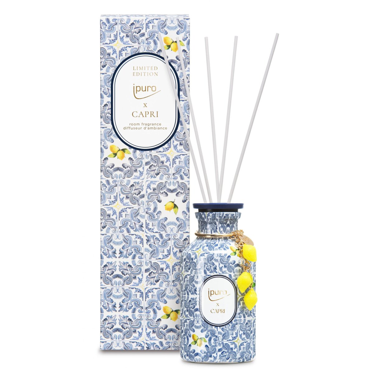 Raumduft ipuro X CAPRI 240 ml - Duftstäbchen, Keramik Verdunster, Dif, 34,99